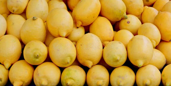 Stacks of lemons stock photo. Image of natural, fruit - 17525564