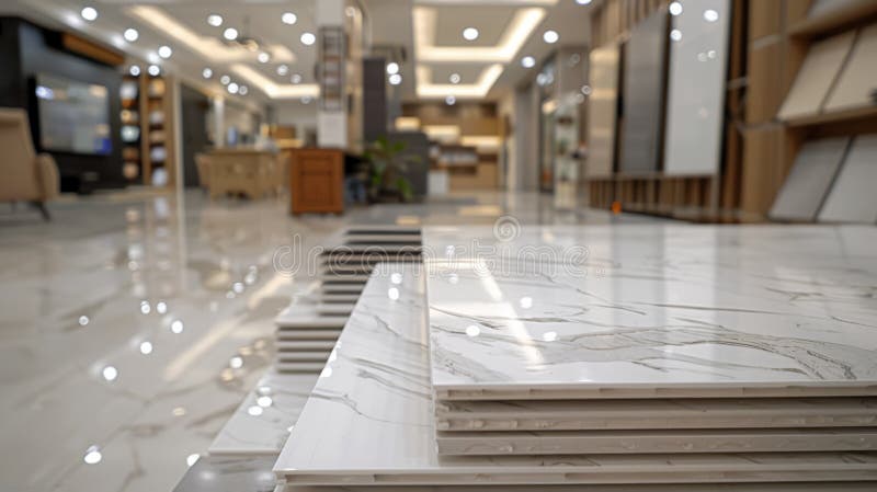 Stacks Marble Tiles Modern Showroom Stock Photos - Free & Royalty-Free ...