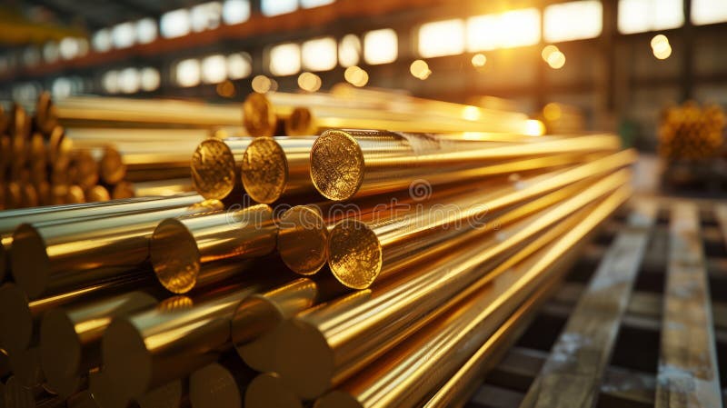 Stacks of metal rods stock photo. Image of luxury, management - 356332534