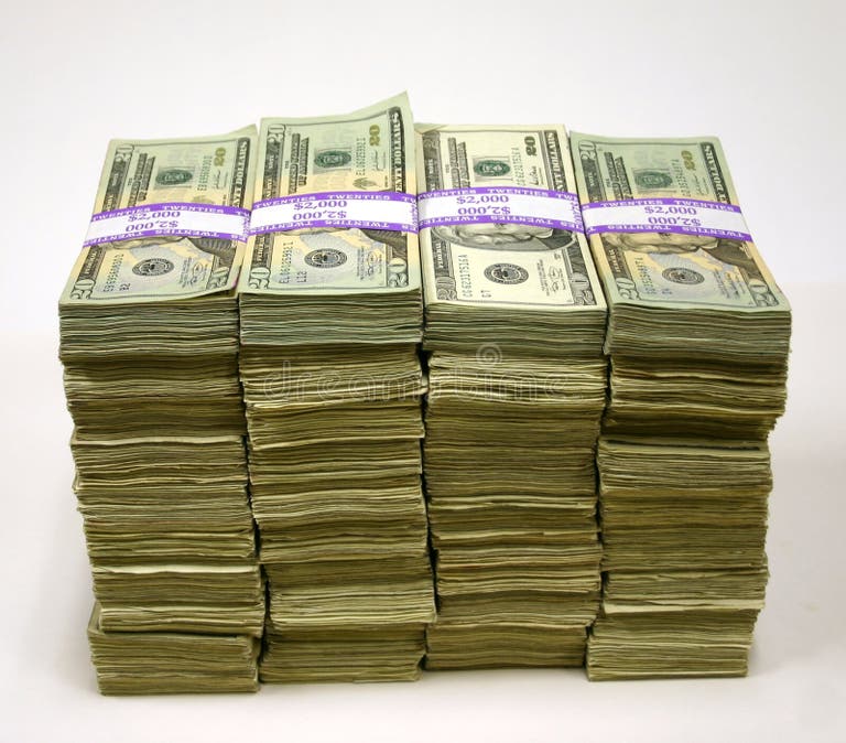Stacks of Money stock image. Image of financial, save - 1447383