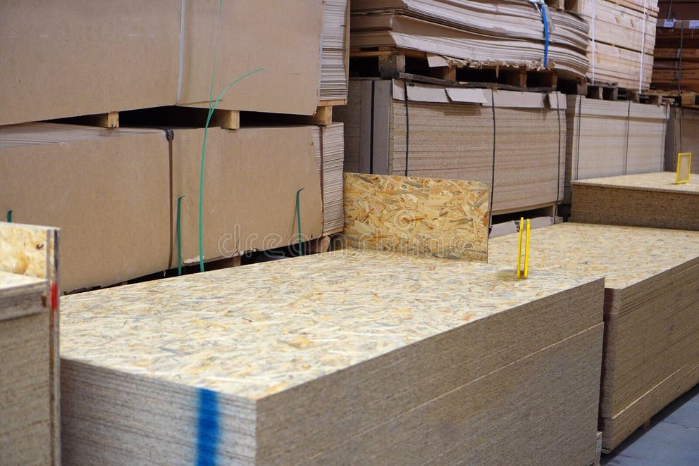 Stacks of osb plates stock photo. Image of store, sale - 168974140