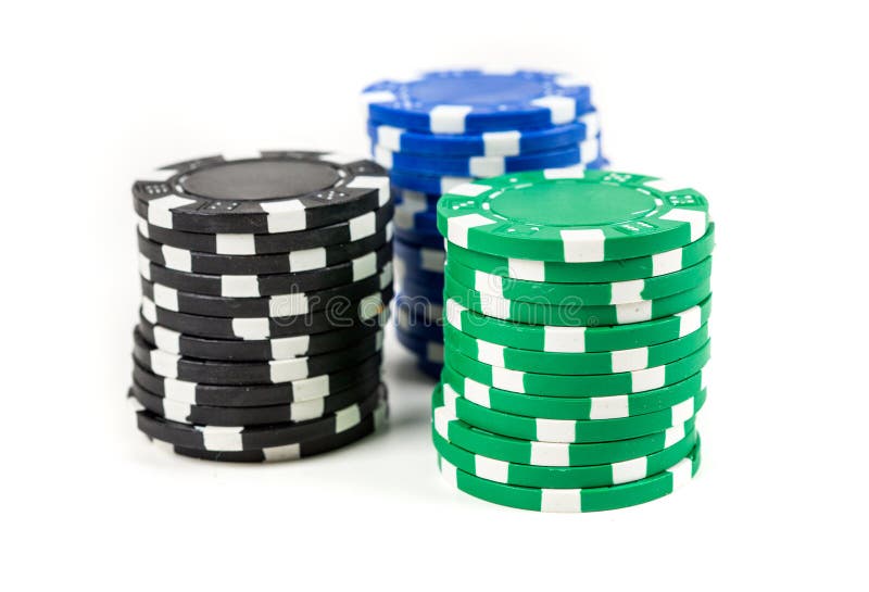 Stacks of poker chips stock photo. Image of money, lose - 82314934