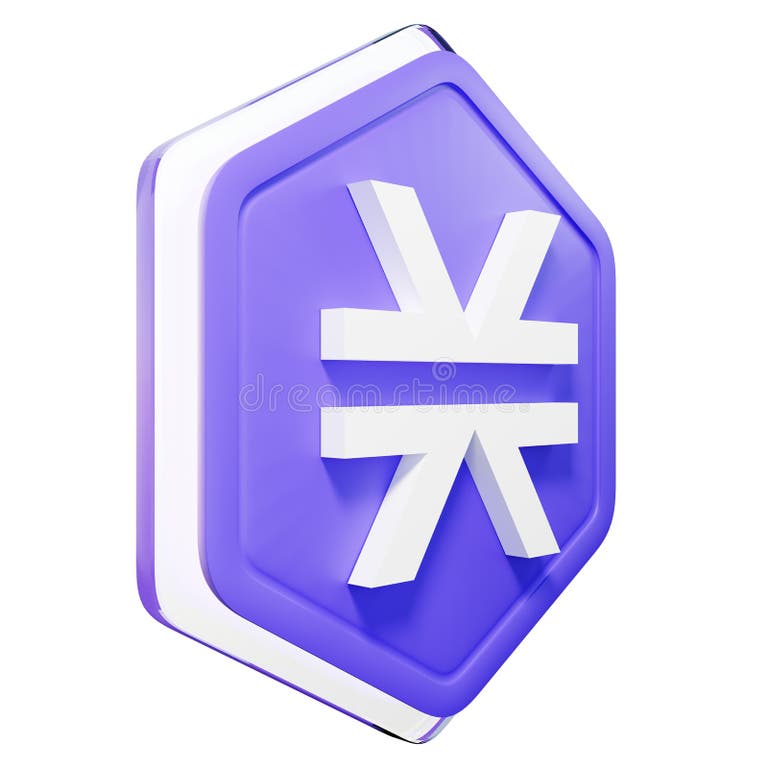 Stacks (STX) Badge Left View Stock Illustration - Illustration of ...