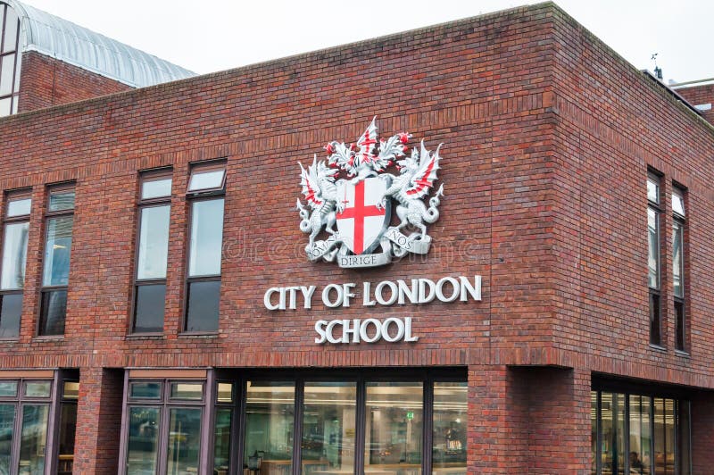 Stad Van De School Van Londen in Centrum Van Londen, Engeland ...