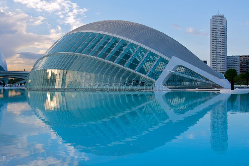 Stad Van Kunst En Wetenschap, Valencia Redactionele Foto - Image of ...