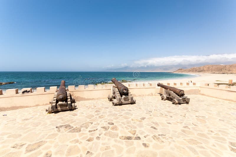 Stad Van Mirbat, Salalah, Mirbat, Oman Stock Afbeelding - Image of ...