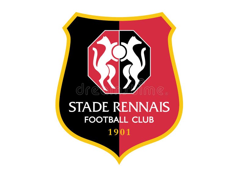 Stade Rennais FC Logo Vector Foto de archivo editorial - Ilustración de ...