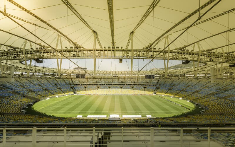 Stadio Di Maracana Calcio Brasiliano Citt? Di Rio De Janeiro, Brasile ...