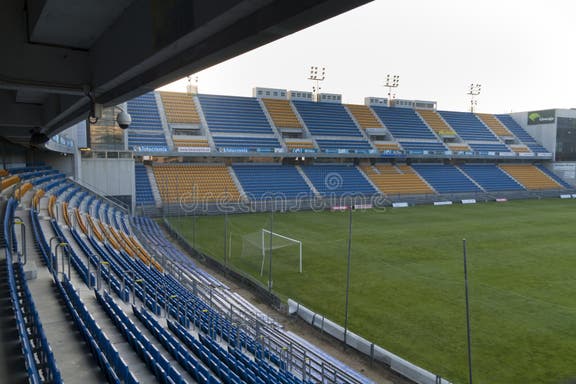 Stadion in Cadiz redaktionelles stockfoto. Bild von arena - 19424118