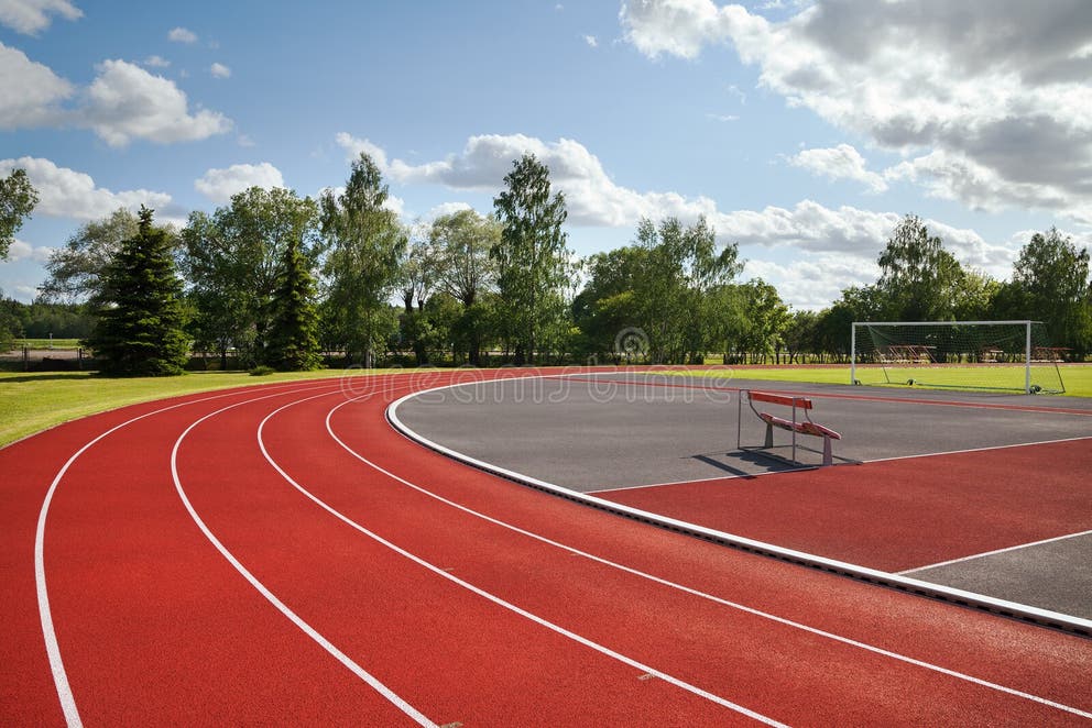 Stadion. stock photo. Image of texture, lane, exercise - 58472316