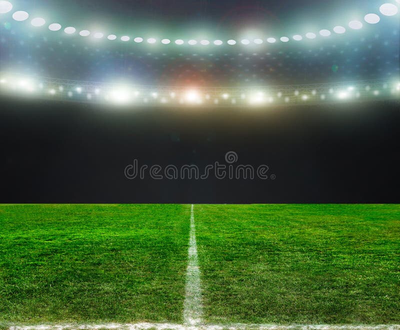 On the stadium. stock photo. Image of ball, american - 42232582