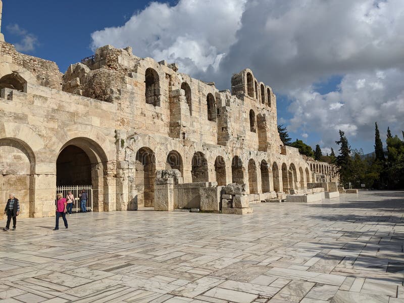 Stadium acropolis editorial stock photo. Image of ancient - 165214413
