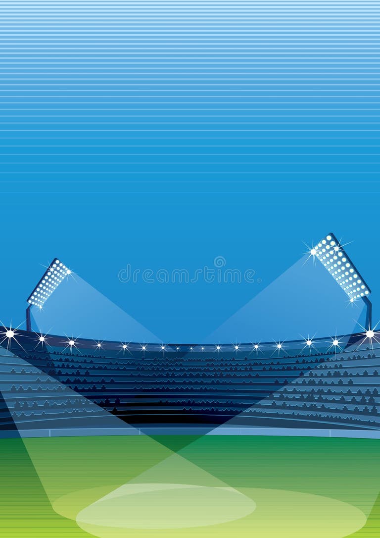 Night Stadium View Background Stock Illustrations – 3,824 Night Stadium ...
