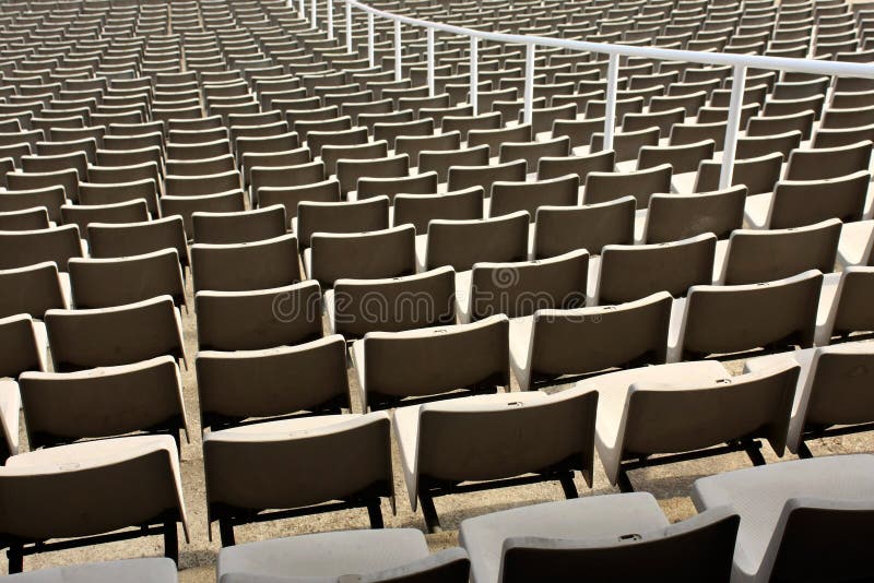 Stadium bench stock image. Image of olympic, vertical - 11329637