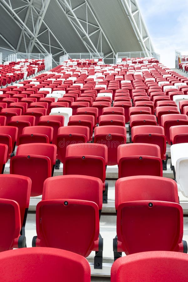Stadium Chair stock image. Image of lawn, sport, event - 43206655