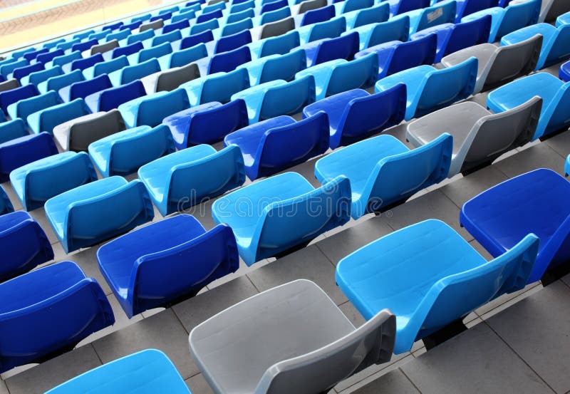 Stadium Chair stock image. Image of seating, sport, fans - 30664641