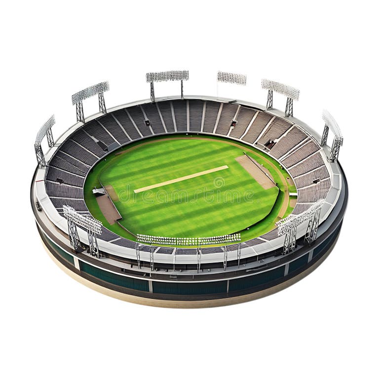 Stadium 3D Model Arena Design Architecture Visualization on Transparent ...