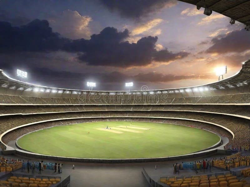 Stadium 3d Rendering Soccer Stadium with Crowded Field Arena Stock ...