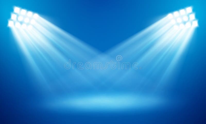 Stadium Flood Light stock vector. Illustration of backdrop - 114676570