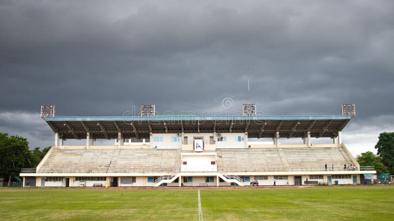 The stadium stock image. Image of goal, ground, natural - 60845003