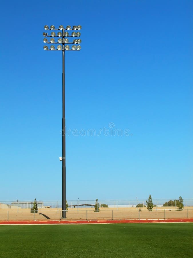 Stadium Lighting-Track and Field Stock Photo - Image of athletics ...