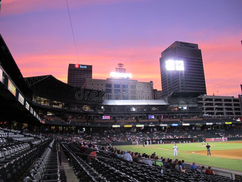 Stadium Lights at a Ballpark Editorial Image - Image of sports ...