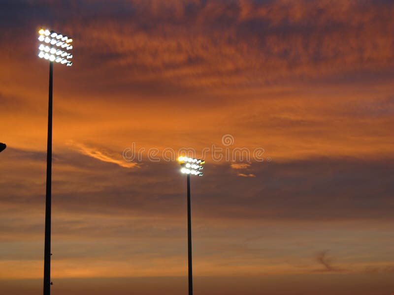 2,142 Stadium Lights Sunset Stock Photos - Free & Royalty-Free Stock ...
