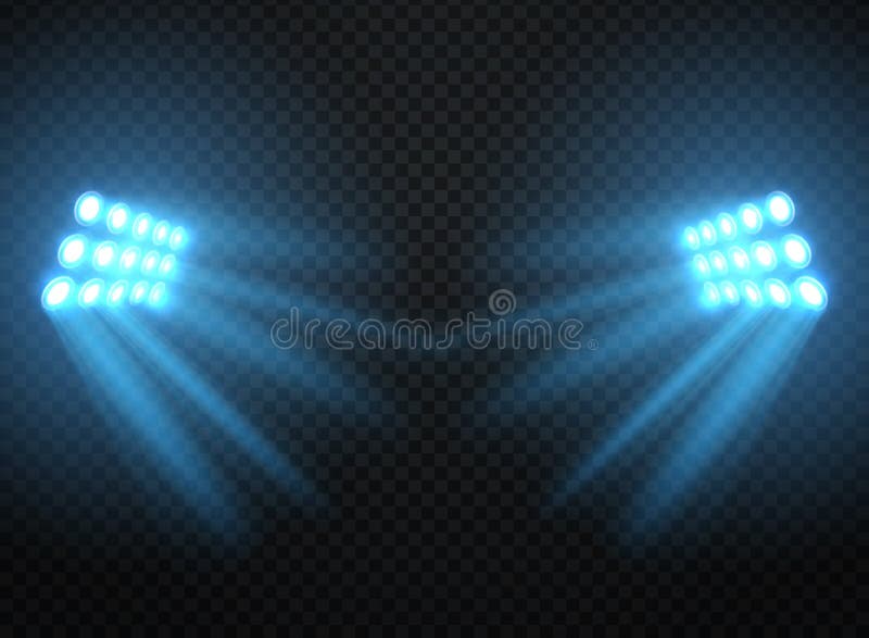 Game Show Lights Vector