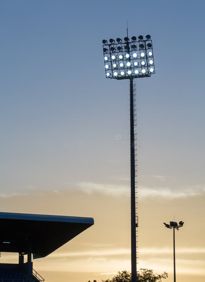 2,212 Stadium Lights Sunset Stock Photos - Free & Royalty-Free Stock ...