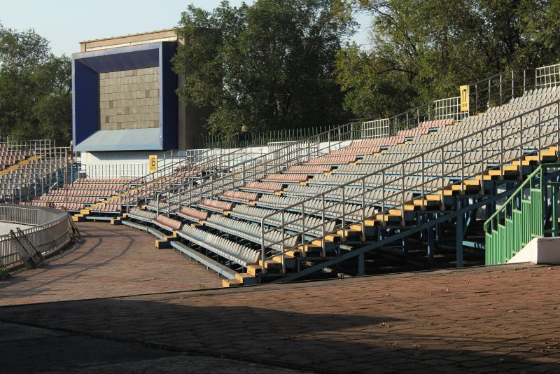 Stadium stock photo. Image of landscape, spotlight, stairs - 59954638