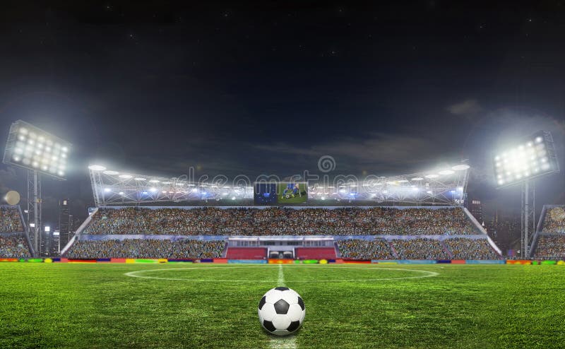 Stadium before the match stock image. Image of sport - 41512101