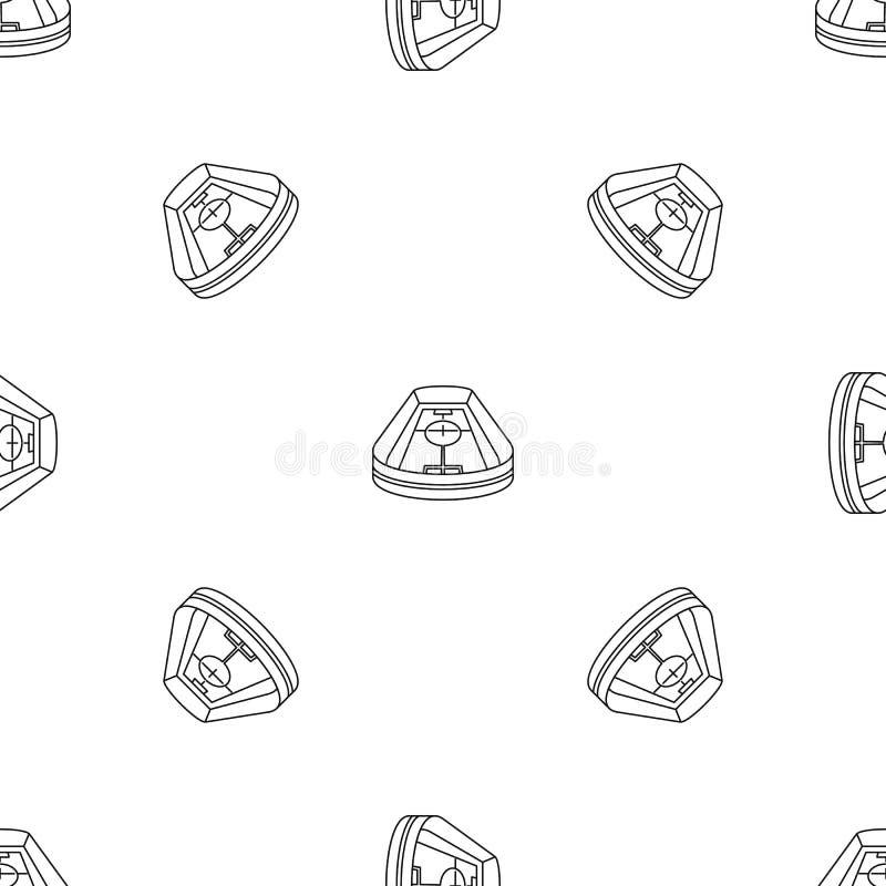 Stadium Pattern Seamless Vector Stock Vector - Illustration of game ...