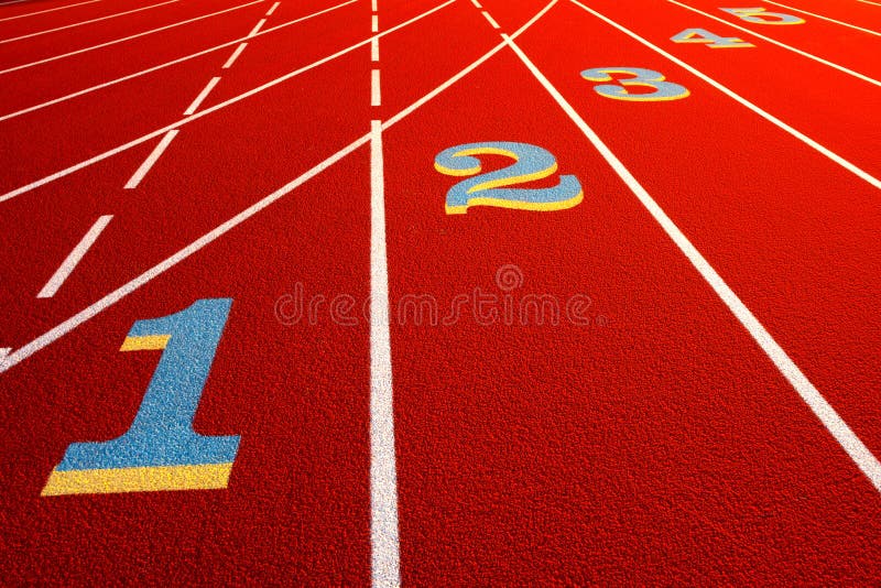 7+ Racing lane numbers Free Stock Photos - StockFreeImages