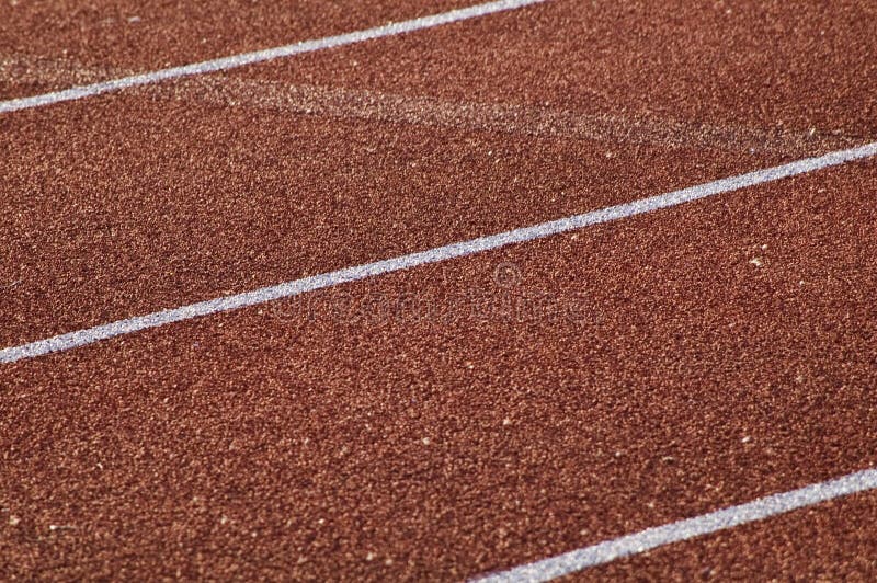 Stadium red plastic track stock photo. Image of stadium - 244575614