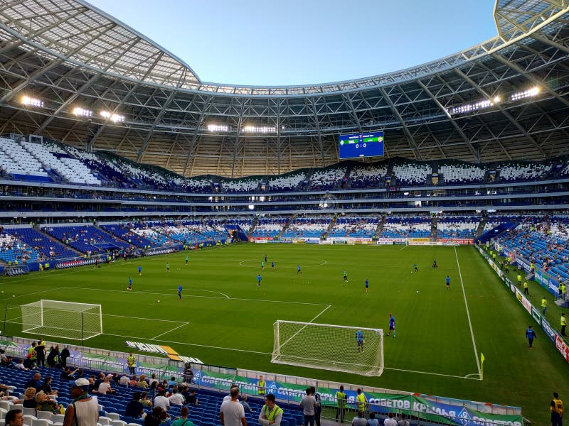 Stadium Samara Arena editorial stock photo. Image of samara - 123709423
