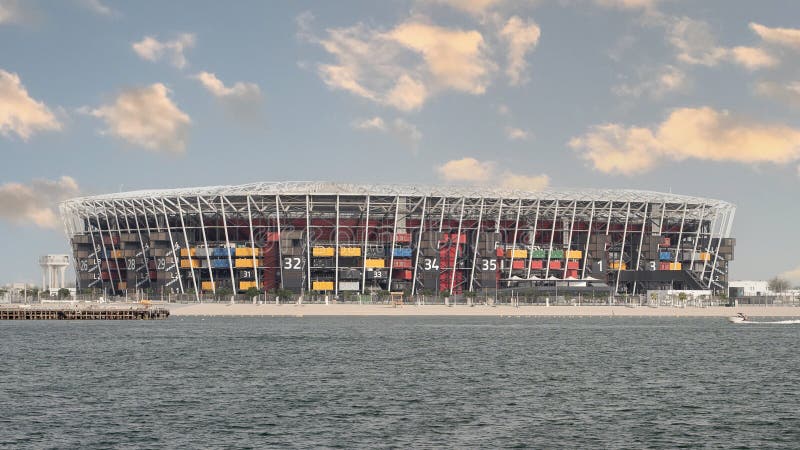 974 Stadium from Sea.stadium Build with Containers Editorial Image ...