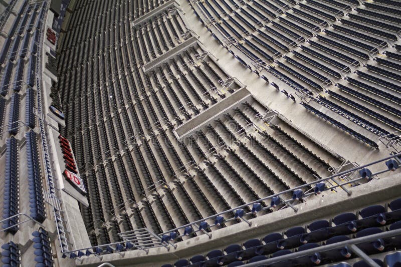 Curved Rows of Seats in Stadium Stock Photo - Image of outdoor, event ...