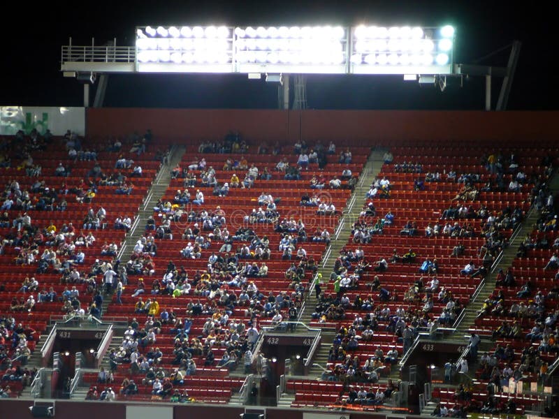 Baltimore Ravens Football Stadium Fans Editorial Stock Image - Image of ...