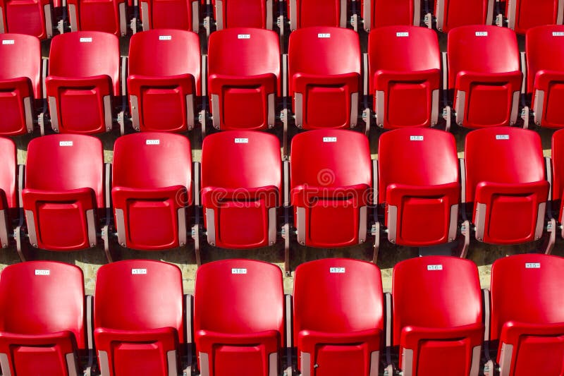 Stadium Seating stock photo. Image of summer, stadium - 43422262