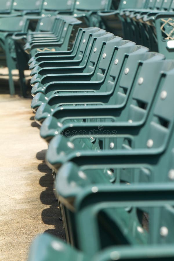 Stadium Seating Side Row stock photo. Image of daytime - 29403446