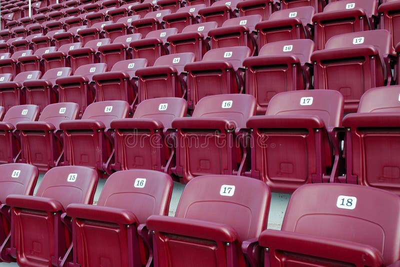 Stadium Seats stock photo. Image of viewing, folding - 11834586