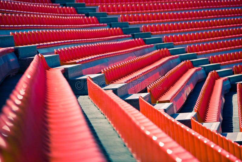 Stadium seats #2 stock photo. Image of football, texture - 5691830