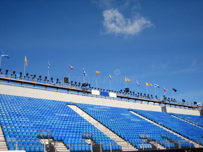 Stadium seats stock photo. Image of abstract, arrangement - 6687178