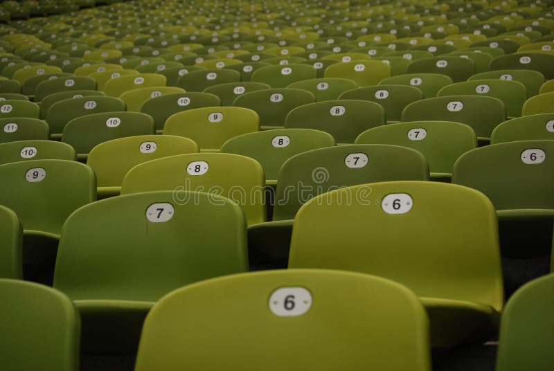 Seats in a stadium stock image. Image of arena, texture - 26846817