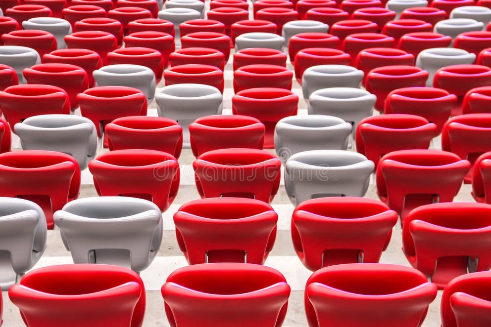 Stadium seats stock image. Image of seats, colours, stadium - 54218613