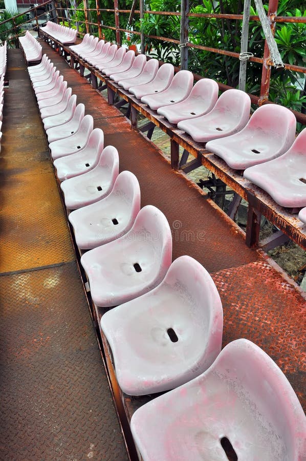 Stadium seats stock photo. Image of sport, objects, grandstand - 30988824