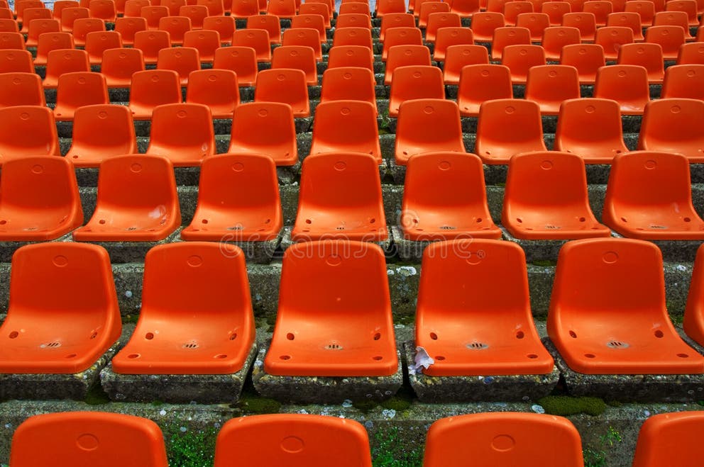 Stadium seats pattern stock image. Image of arrangement - 24541373