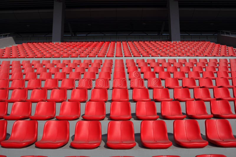 Stadium seats pattern stock photo. Image of plastic, sports - 38887528