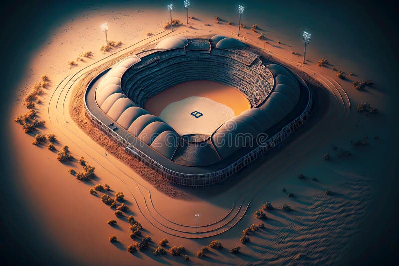 Special Baseball Ball with Dirty Stains Lies on Ground, Generative Ai ...