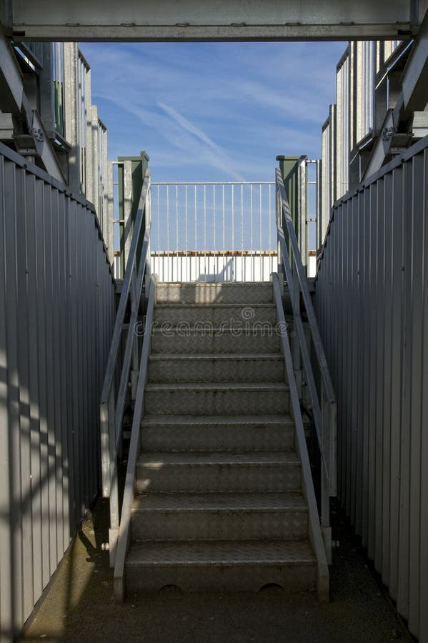 Stadium stairway stock image. Image of step, staircase - 14277089